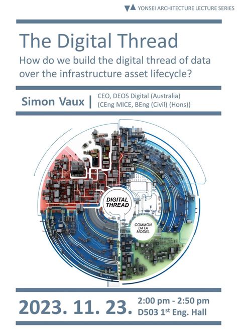 The Digital Thread — Yonsei University Department Of Architecture And