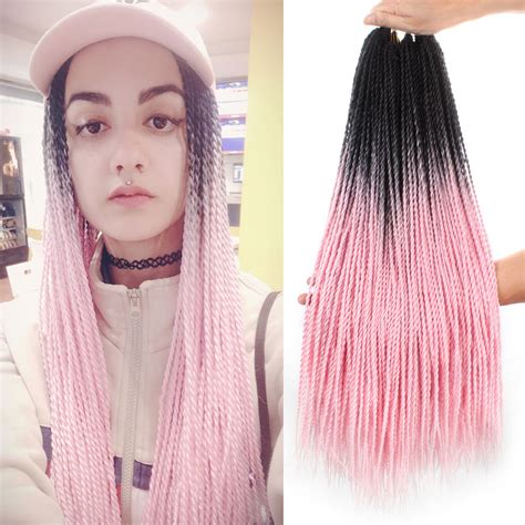 Xtrend 24inch 30strands Senegalese Twist Ombre Kanekalon Braiding Hair