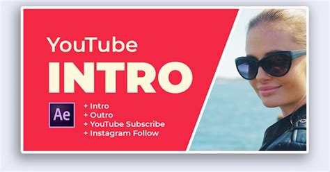 Youtube Intro Openers Ft Abstrac And After Effects Envato Elements