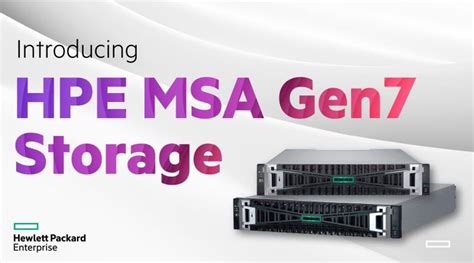 آشنایی با استوریج‌های Hpe Msa Gen7 آداک فن آوری مانیا