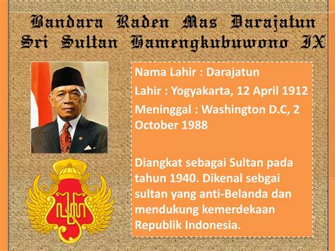 Sultan Hamengkubuwono IX PPT
