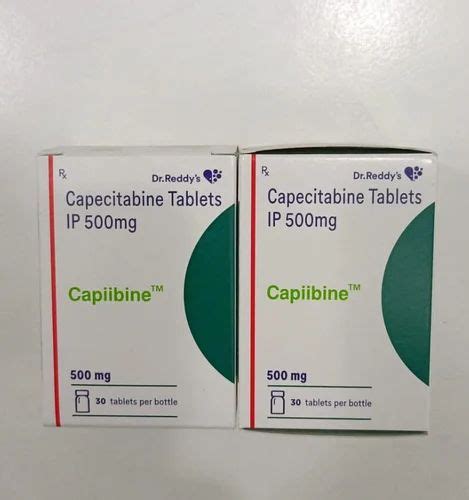Capiibine 500mg(CAPECITABINE TABLETS) at ₹ 2200/box | Capegard Tablets ...