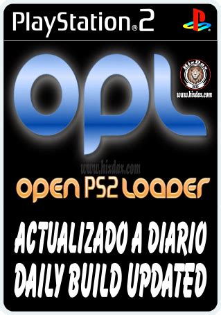 Ultima Actualización Open PS2 Loader PlayStation 2 HixDax
