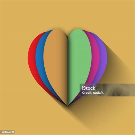 概念3d 心徽標向量圖向量圖形及更多心型圖片 心型 商標 互聯網 Istock