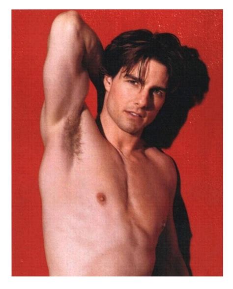 Tom Cruise Shirtless Color Beefcake Pit And Nip Photo 72 1947970817