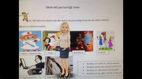 Personligt Brev SFI Kurs B C D YouTube
