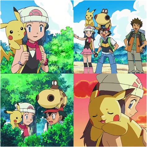 That Gem Episode Where Pikachu Was All Day With Dawn Because Of