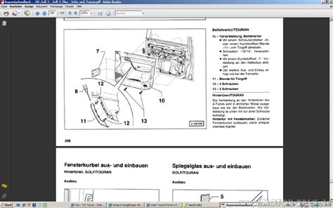 Touran verkleidung Türverkleidung hinten ausbauen VW Touran