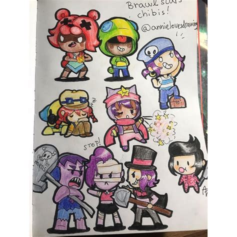 Colorir Leon Brawl Stars Image De Tete Chibi Brawl St