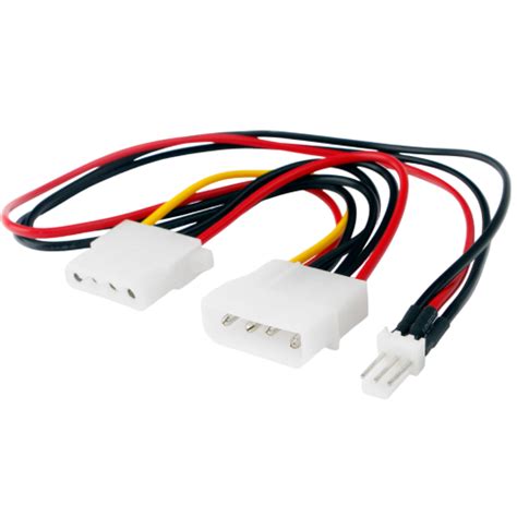 Купити Кабель живлення для вентилятора Cablexpert Molex(M)/3-pin to ...