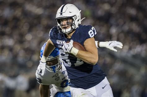 2021 Nfl Draft Scouting Report Penn State Te Pat Freiermuth