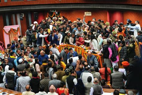 Mcd Mayor Election House ‘adjourned For The Day Amid Aap And Bjp