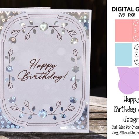 Giraffe Card Design Svg Dxf Eps Files Digital Download Etsy