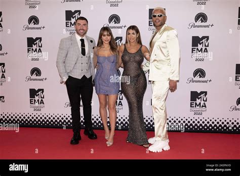 James Tindale Marnie Simpson Chloe Ferry And Nathan Henry Arrive At