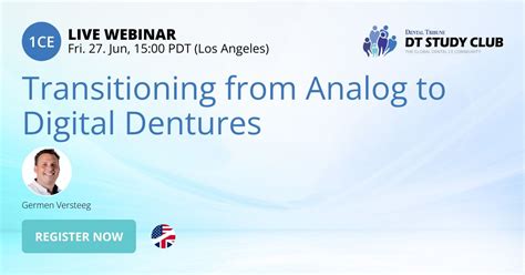Transitioning From Analog To Digital Dentures