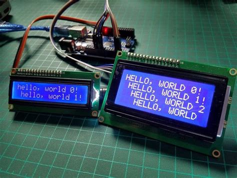 How To Connect An I2C Lcd Display To An Arduino Arduino Lcd Display