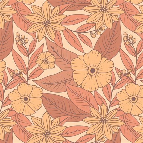 Free Vector Hand Drawn Monochromatic Pattern