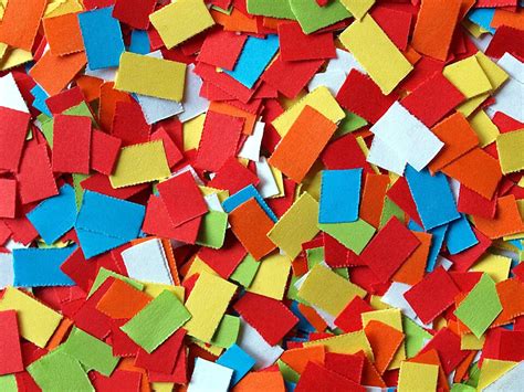 Confetti Coloured Material Confetti Photo Background And Picture For