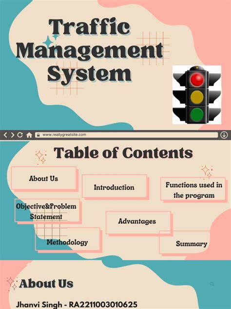 traffic management system pdf databases unified modeling language