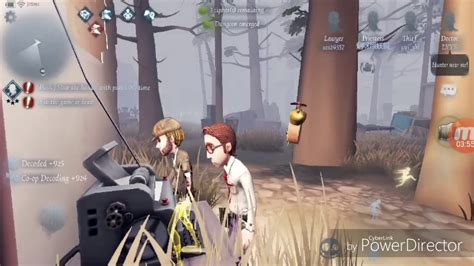 I Dentity V Part1 Youtube