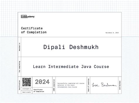 Dipali Deshmukh On Linkedin Intermediatejava Javadevelopment