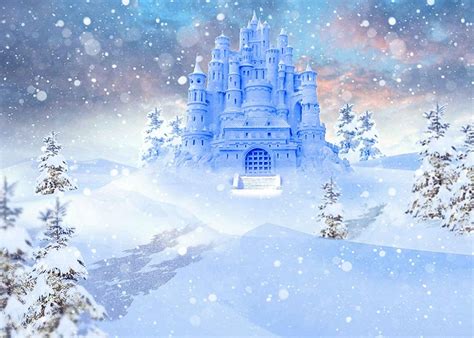 Frozen Castle Background