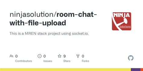 Github Ninjasolution Room Chat With File Upload This Is A Mren Stack Project Using Socket Io
