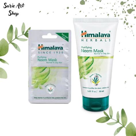 Jual HIMALAYA PURIFYING NEEM MASK 50 ML NEEM MASK SACHET Masker Wajah Jerawat Bruntusan Shopee