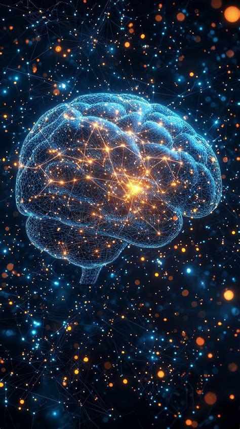 A Central Blue Digital Brain Logo Is Encircled By Rotating Ai Icons