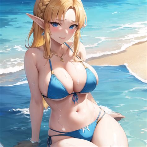 Bikini Zelda 2 By Slippyai On Deviantart