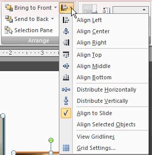 Powerpoint Arrange Objects