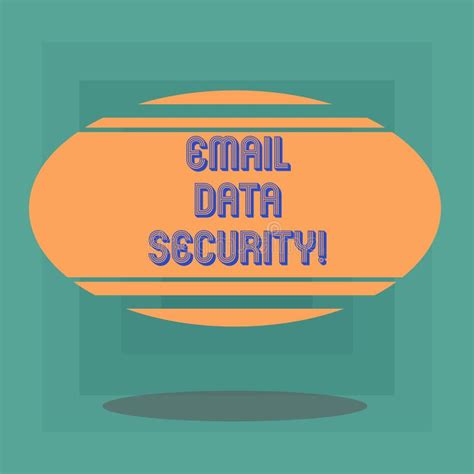 Conceptual Hand Writing Showing Email Data Security Business Photo
