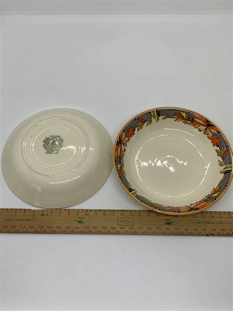 Burleigh Ware Autom Pattern Small Bowl 13cm Vintage Keepsakes