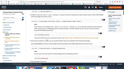 Aws Wordpress How To Install Lamp In Amazon Linux 2 Ec2 Instance