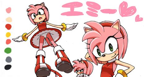 ソニック エミー・ローズ ふみたんのイラスト Pixiv