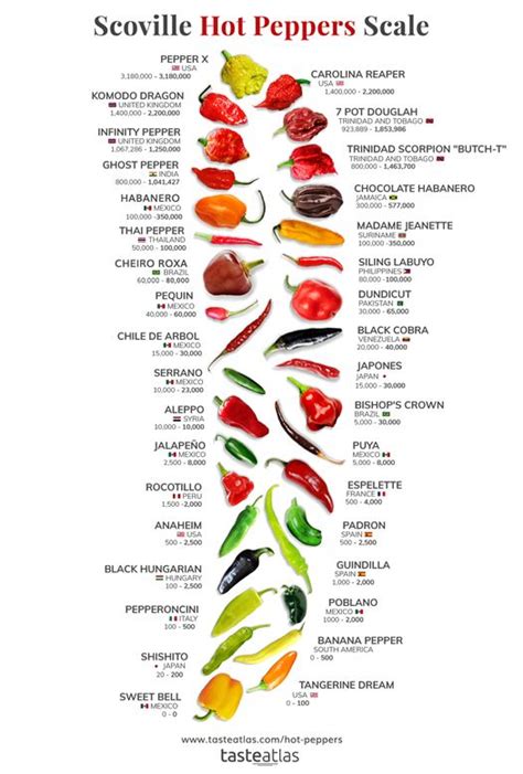 The Scoville Scale Was Created To Measure The Heat Of Hot Peppers