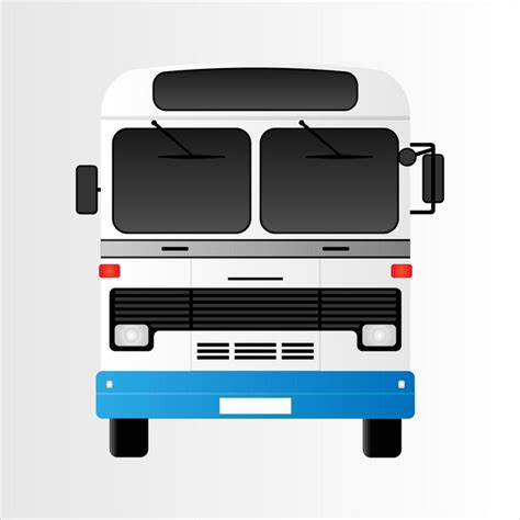 인도 버스 벡터 아트 그림 프리미엄 벡터