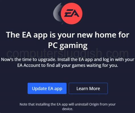 How To Remove Ea App Migration Message In Origin Computersluggish