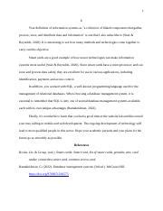 CSIS 100 DB Docx 1 1 Your Definition Of Information Systems As A Collection Of Linked