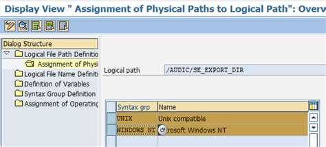 Function Button Logical File