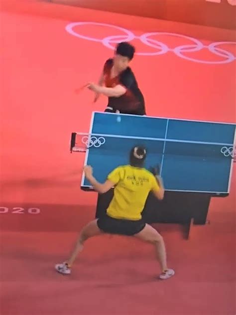 41살차이 니시아리안과 신유빈 과 백전노장의 맞대결 Youtube