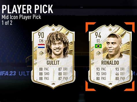 Fifa 23 How To Complete The Mid Icon Player Pick Sbc