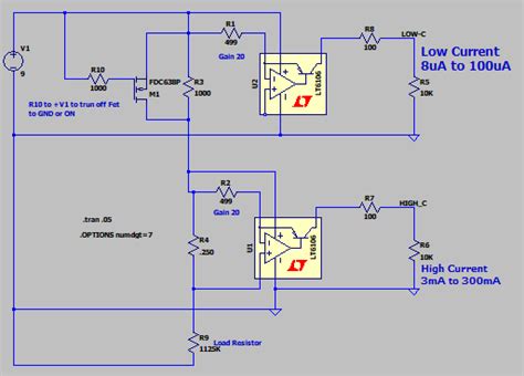 LT6106 For High And Low Current Q A LTspice EngineerZone