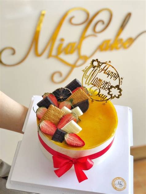 Bánh Tiramisu Trang Trí đơn Giản Tiệm Bánh Miacake Đà Nẵng