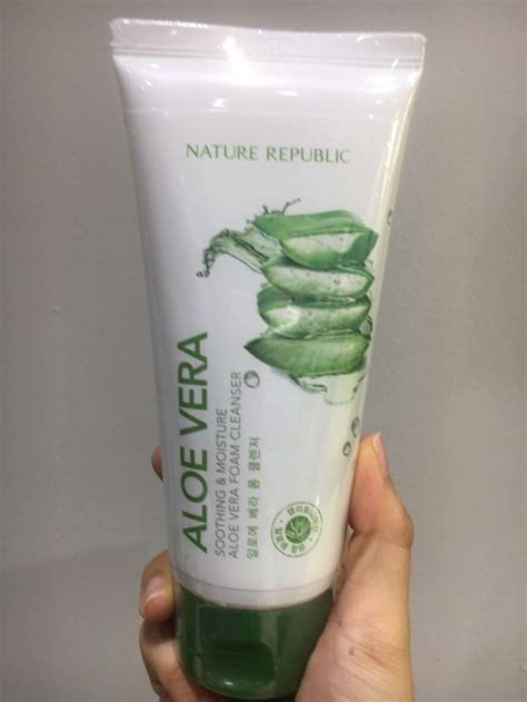 Jual Nature Republic Aloe Vera Soothing And Moisture Aloe Vera Foam