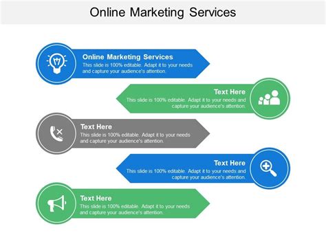 Online Marketing Services Ppt Powerpoint Presentation File Display Cpb