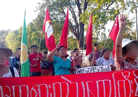 Khit Thit Media On Twitter မြိုင်မြို့နယ် သပိတ် စစ်ကြောင်း စစ်အာဏာရှင် တော်လှန်ရေး ချီတက