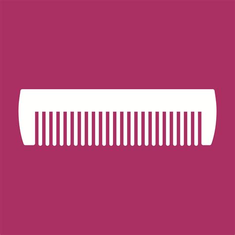 Comb Vector Icon 20207061 Vector Art At Vecteezy