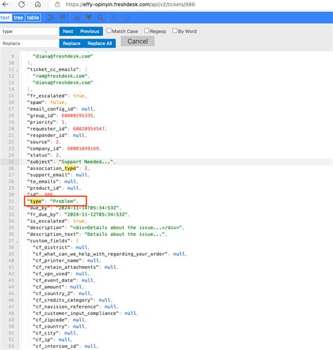 Ticket Type Name Discrepancy In Ticket Fields Api And Tickets Api App