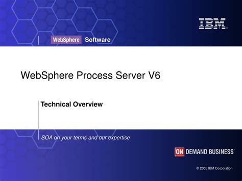 PPT Enhancing Business Flexibility With WebSphere Process Server V PowerPoint Presentation